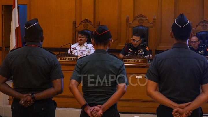 Vonis Tiga TNI Pembunuh Kepala KCP BRI | tempo.co