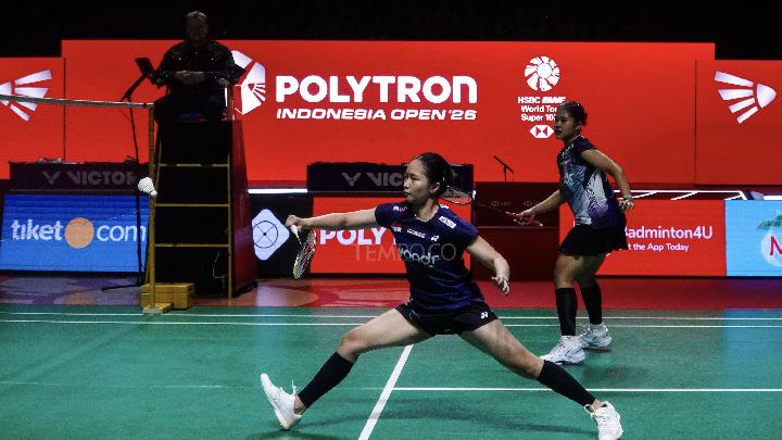 Langkah Rose/Febi Terhenti di Semifinal Indonesia Open 2026 | tempo.co