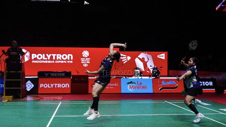 Langkah Rose/Febi Terhenti di Semifinal Indonesia Open 2026 | tempo.co