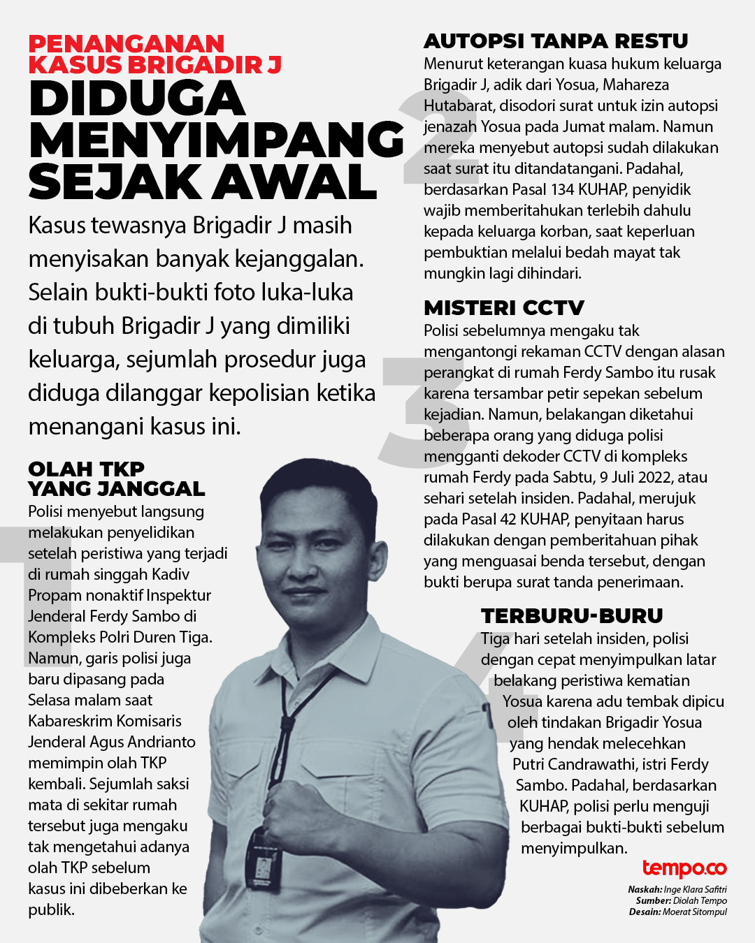 Penanganan Kasus Brigadir J Diduga Menyimpang sejak Awal, Jokowi Ikut Beri Komentar | tempo.co